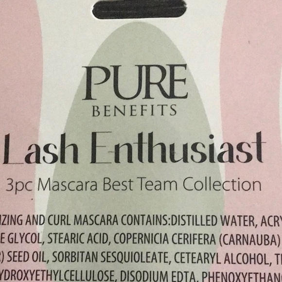 pure benefits | Makeup | Pure Benefits 3 Pc Mascara | Poshmark